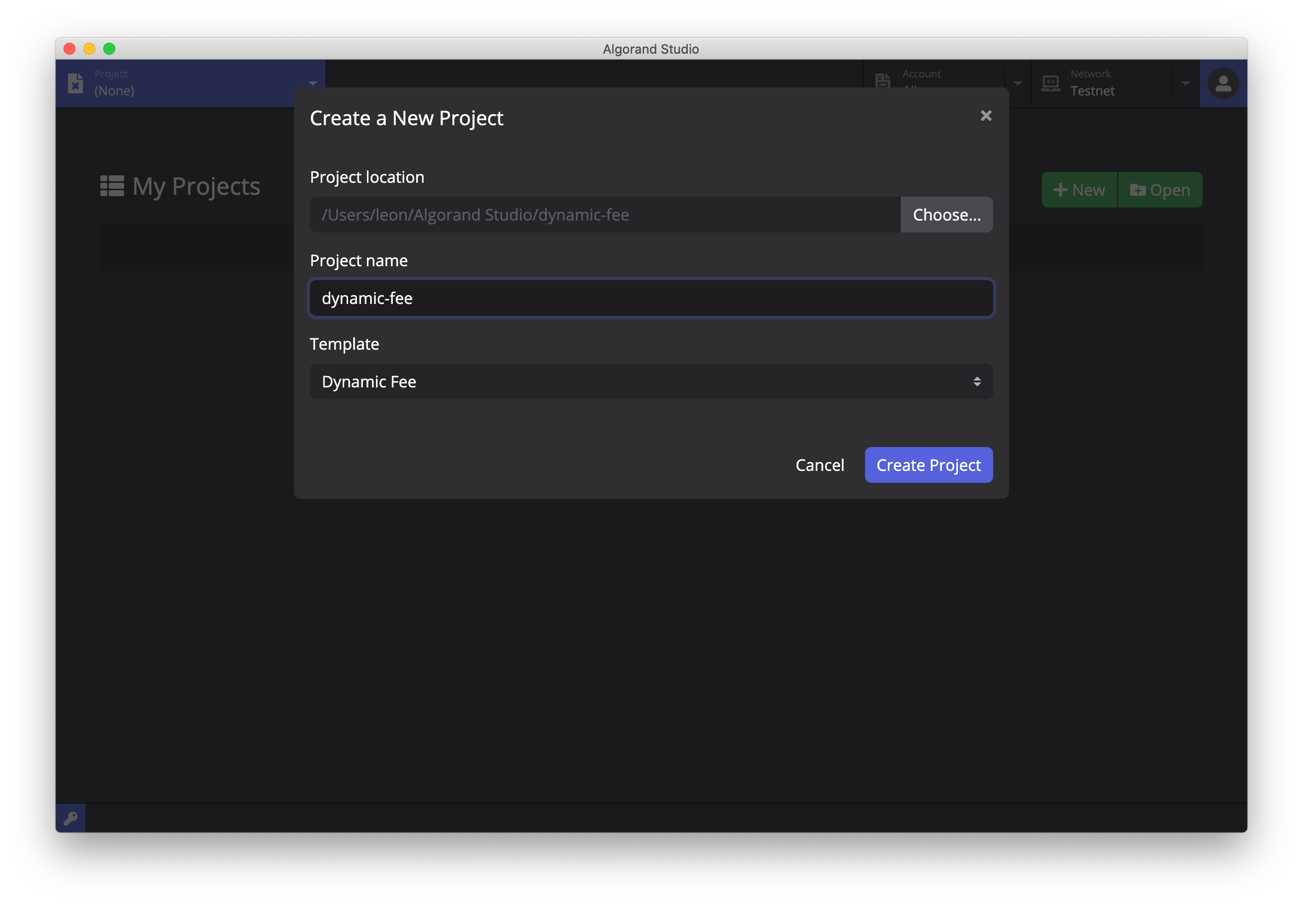 Algorand Studio | Tutorial 1: Basic Features | Algorand Developer Portal